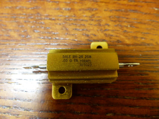 Dale RH025R0500FC02 Qty of 9 per Lot .05 ohm 25w 1% Wirewound Resistors ...