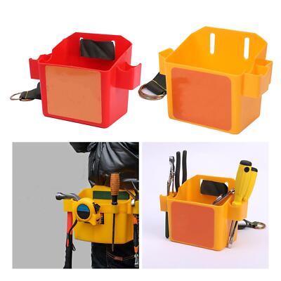 Waist Tools Box with Waist Belt Tool Holder for Carpenter Men ...