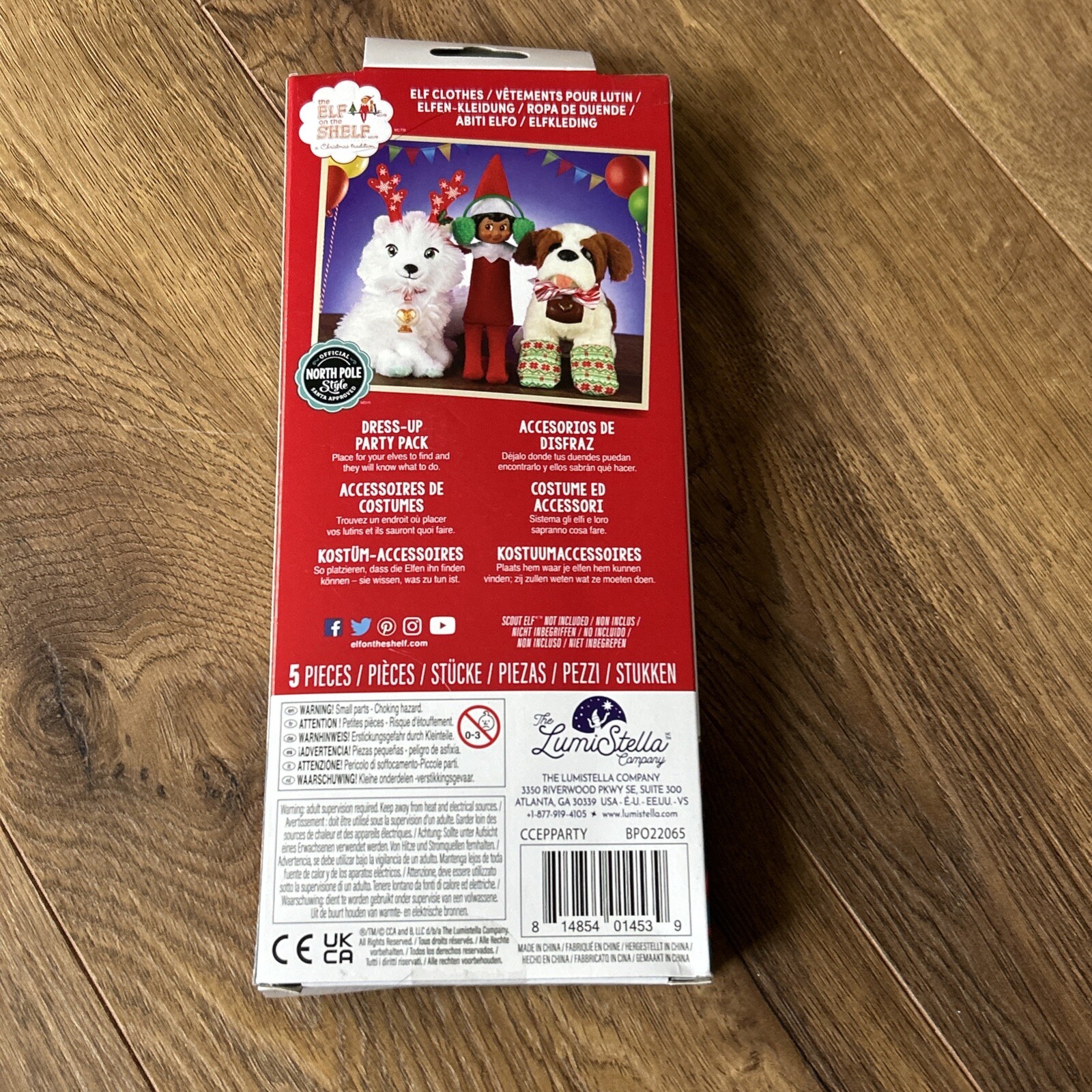 Elf On The Shelf Pets Dress Up Party Claus Couture Collection For Elves ...