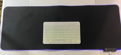 Rohs Large LED Gaming Mat With Led Keyboard | eBay