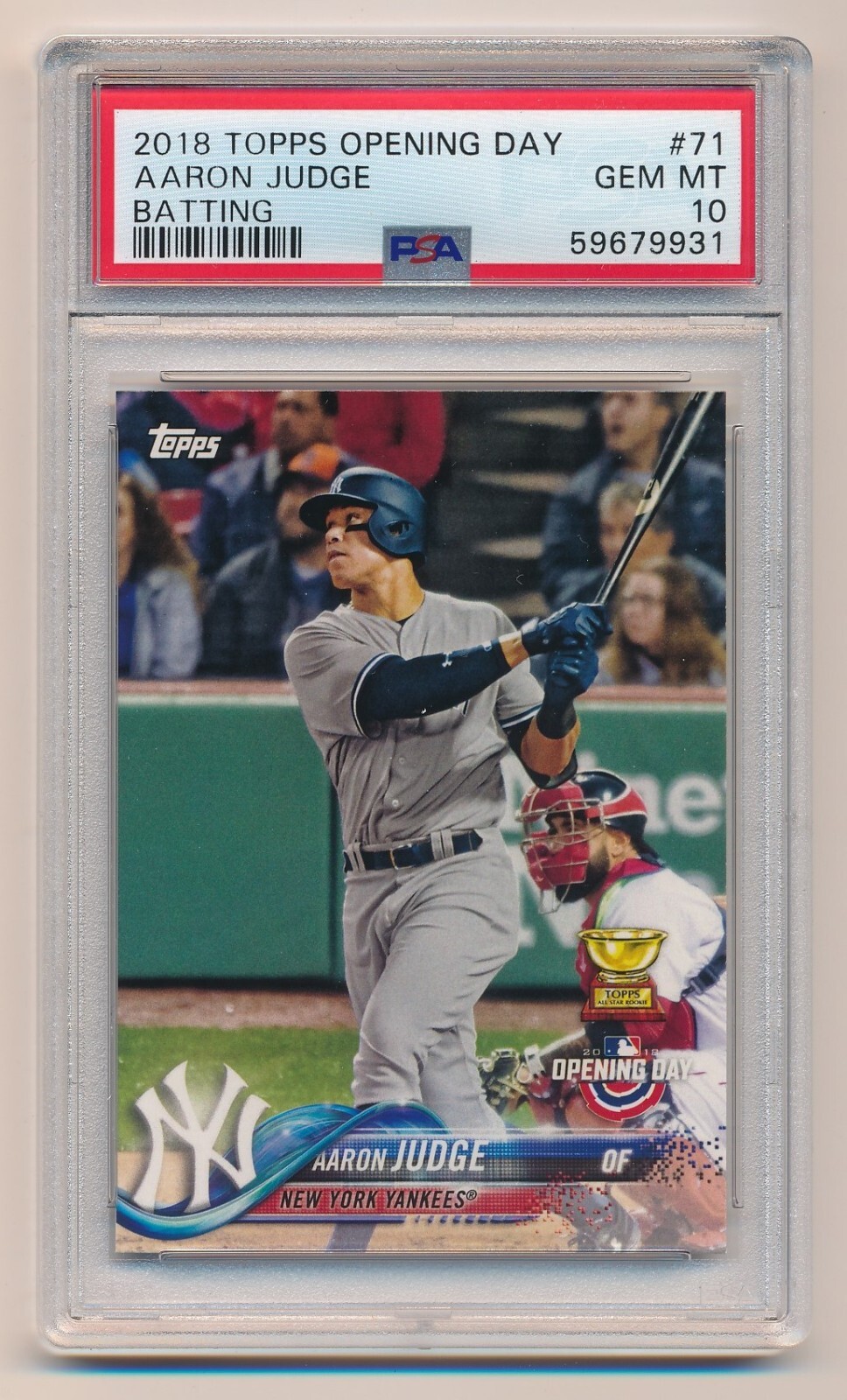 2018+Topps+Opening+Day+-+%2371+Aaron+Judge for sale online | eBay