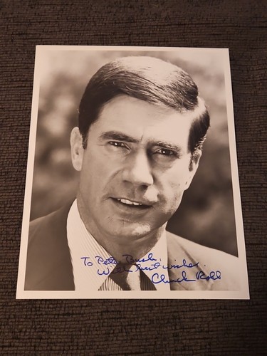 Chuck Robb 64th Virginia Gov Politician Signed 8x10 Black & White ...