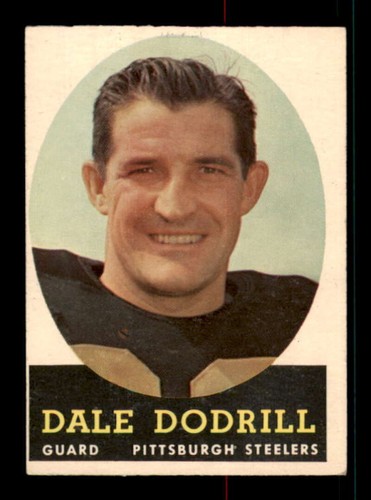 1958 Topps #46 Dale Dodrill VG/VGEX Steelers 557073 | eBay