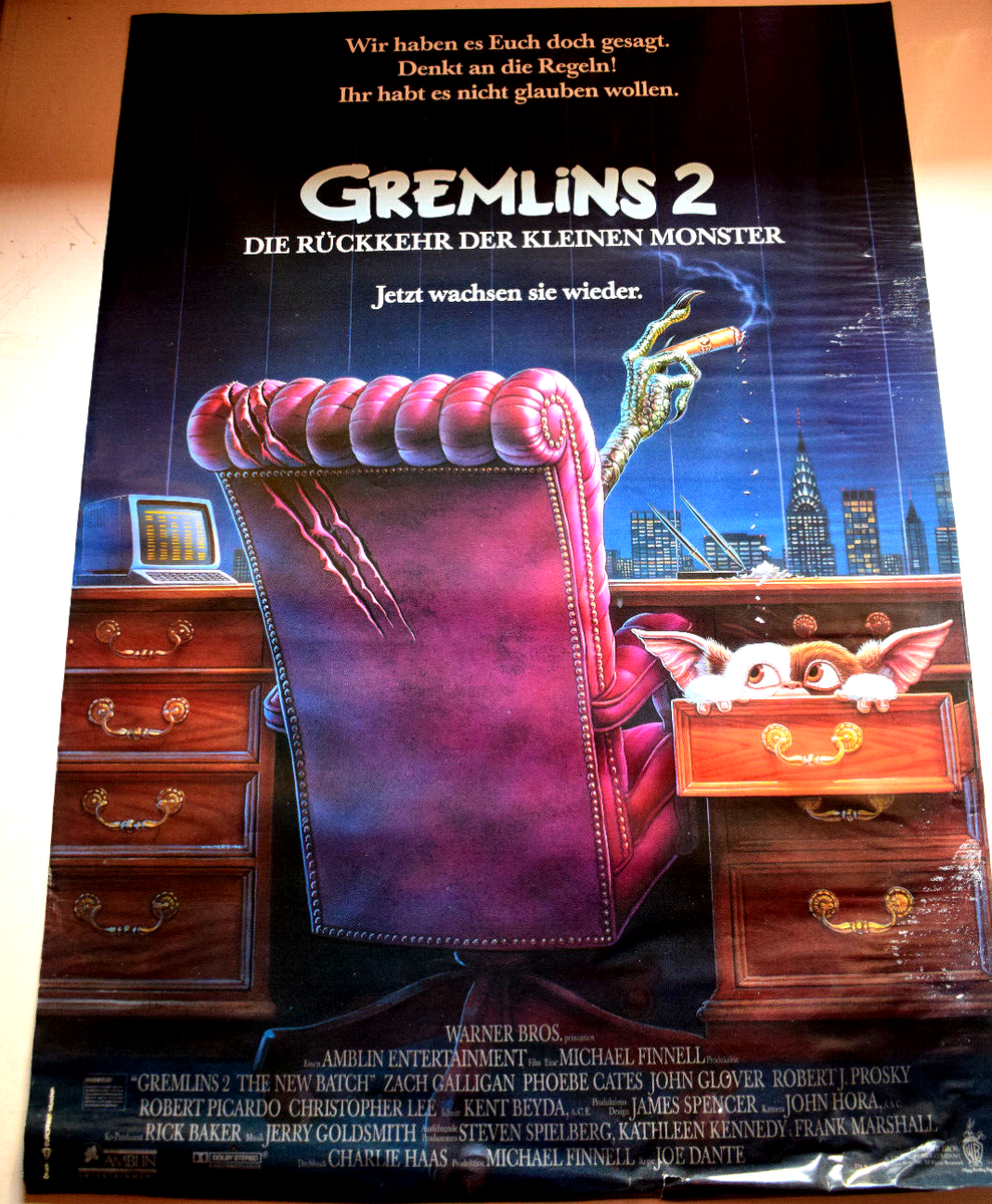 Filmplakat Av Gremlins