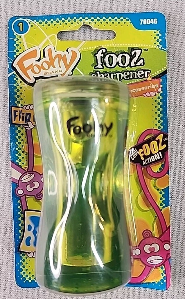 Rare Foohy Blue Green Yellow Lava Lamp Pencil Sharpener NOS, Vintage ...