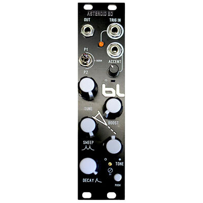 Blue Lantern Accented Asteroid V4 Bass Drum Generator Eurorack Synth ...