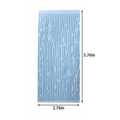 2PCS/Set Tree Bark Brick Wall Bakeware Kitchen Cake Decorating Fondant ...