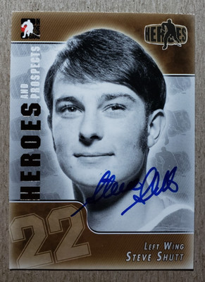 Steve Shutt Signed 2004 ITG Autograph Hockey Card Montreal Canadiens ...