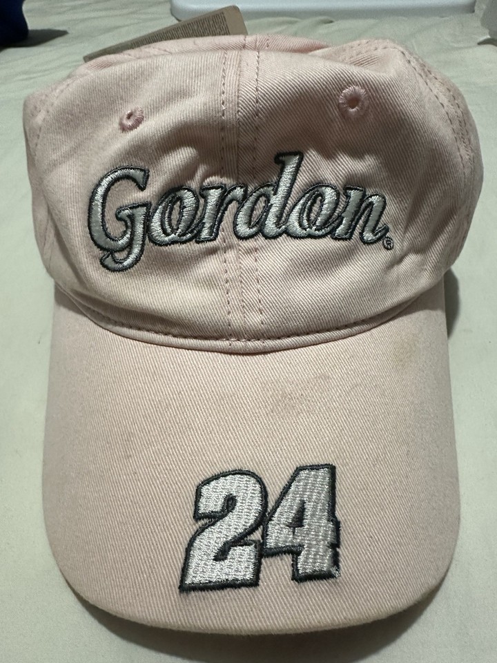 Jeff Gordon #24 Nascar Pink Baseball Cap Hat Winner's Circle Ladies | eBay