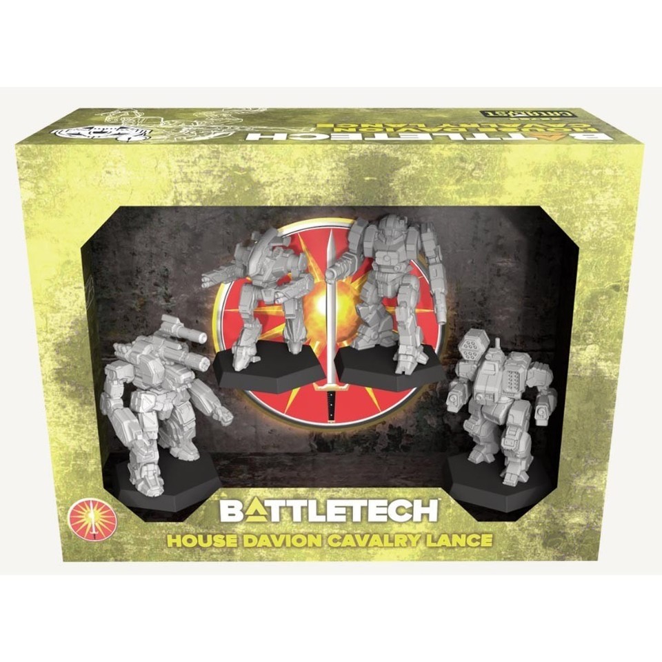 BattleTech House Davion Cavalry Lance CYT 35783 | eBay