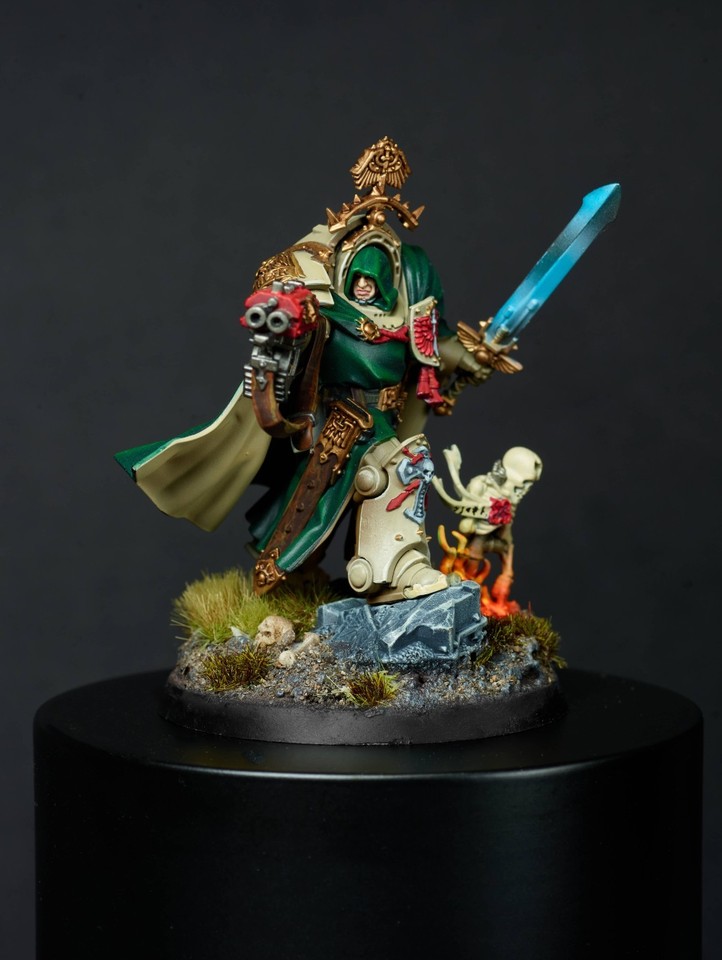 Dark Angels Belial Grand Master of The Deathwing Pro Painted Warhammer ...