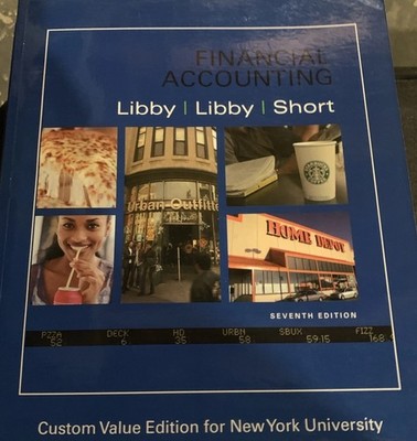 Financial Accounting Libby Libby Short - Seventh Edition | eBay