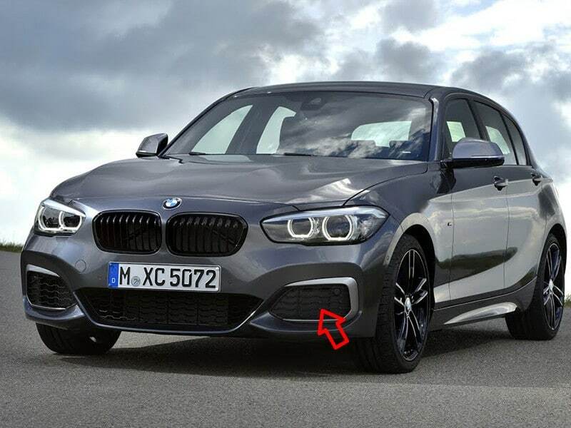 BMW 1' Series F20 F21 140i LCI M Sport Fog Spot Light Open Grille ...