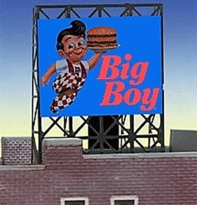 Miller Engineering ~ New 2025 ~ N /Z Scale ~ Big Boy Animated Billboard ...