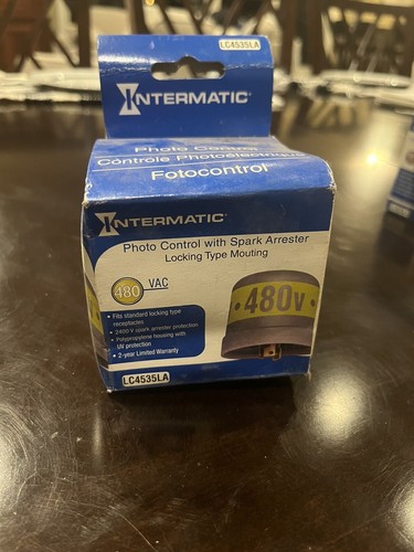 Intermatic LC4535LA Twist Lock 480vac Thermal Photocontrol for sale ...