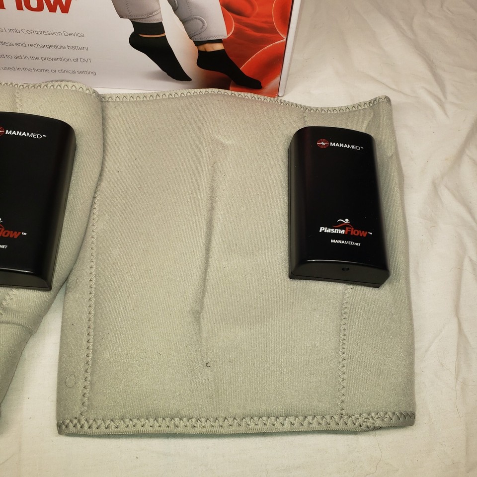 PLASMA FLOW Manmed Thrombosis DVT Prevention with Charger | eBay
