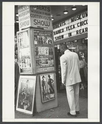 Photo:Hubert's Museum and Flea Circus in Times Square 1954 | eBay