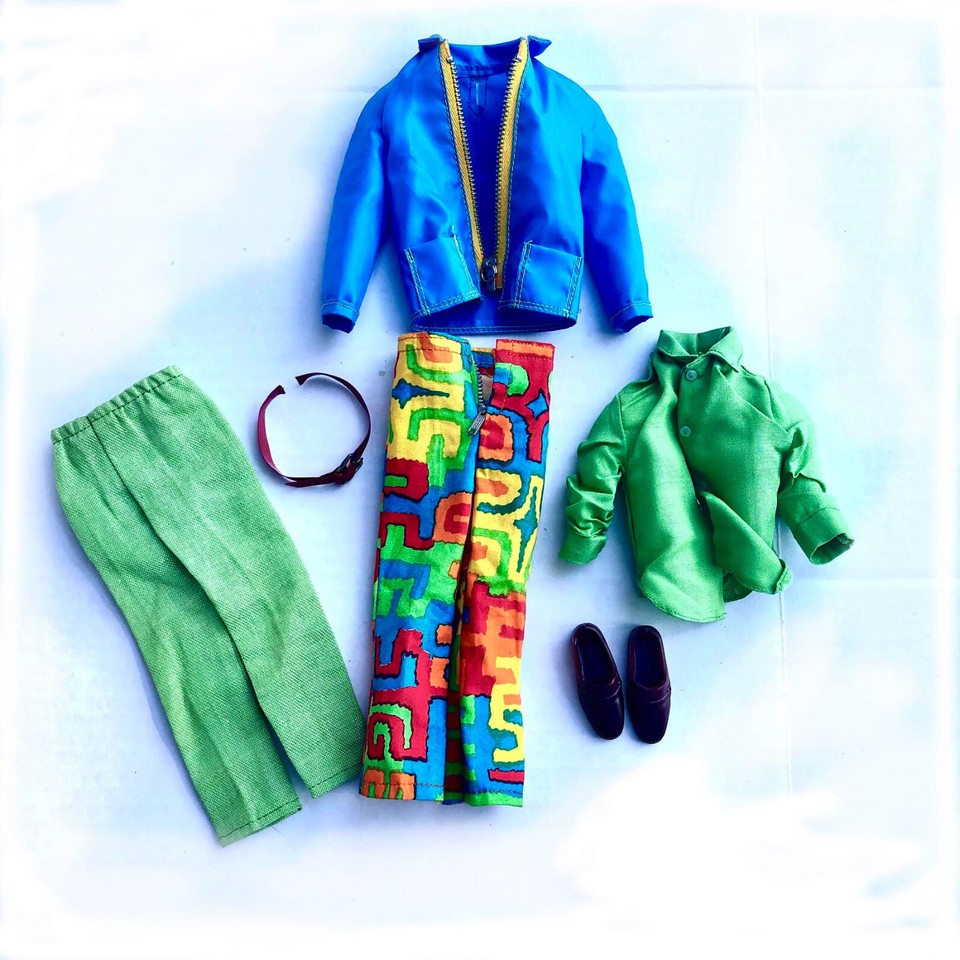 Vintage RARE 1960 Allan Doll#1000 Ken's BF with vintage #1435 Ken Beach ...