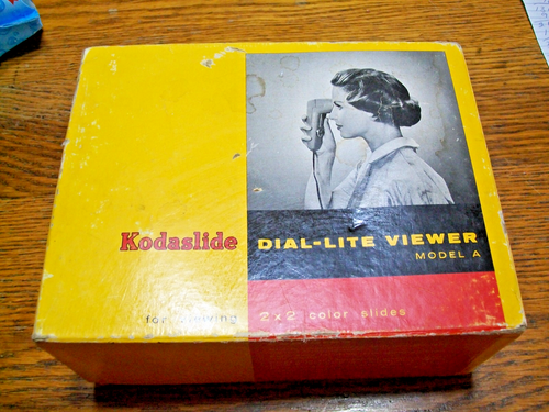 Dial-Lite Kodak Kodaslide Viewer Vintage 1950's Model A Works Great Slide Viewer | eBay