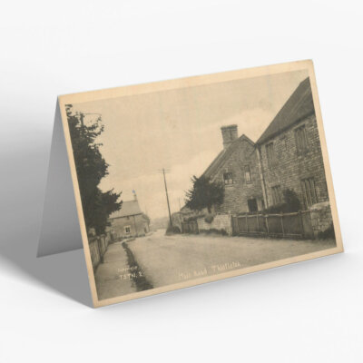 GREETING CARD - Vintage Rutland - Main Road, Thistleton | eBay