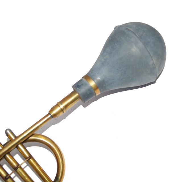 Vintage Antique Style Brass & Rubber Bulb Circular Horn Old Car Taxi ...