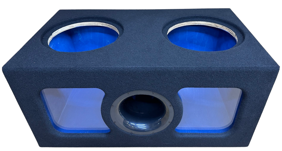 Custom Ported Subwoofer Box Enclosure for 2 12" Deaf Bonce Apocalypse ...
