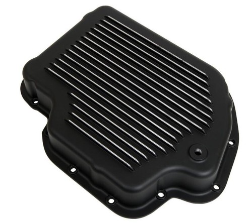 Aluminum GM Turbo 400 Finned Transmission Pan Black E45302BK | eBay