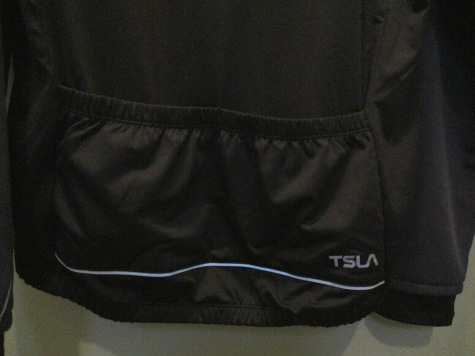 TSLA Mens Cycling Active Wear Workout Running Jogging Jacket Rear ...