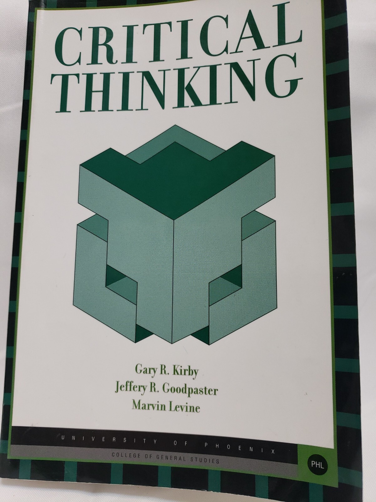 Critical Thinking (UOP Custom) - Paperback By Kirby, Gary R - GOOD ...