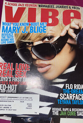 Vibe Magazine - February 2008 - Mary J. Blige - Teyana Taylor - Flo ...
