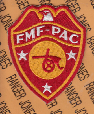 USMC Corps Fleet Marine Force Pacific ARTILLERY FMF-PAC ~3.75" modern ...