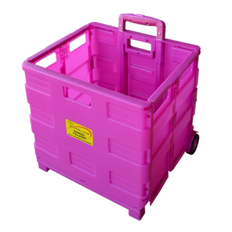 SunLeisure Heavy Duty Pack & Go Foldable Portable Shopping Transport ...