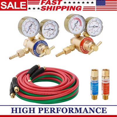Oxy Acetylene Welding - Oxygen And Acetylene Regulator
