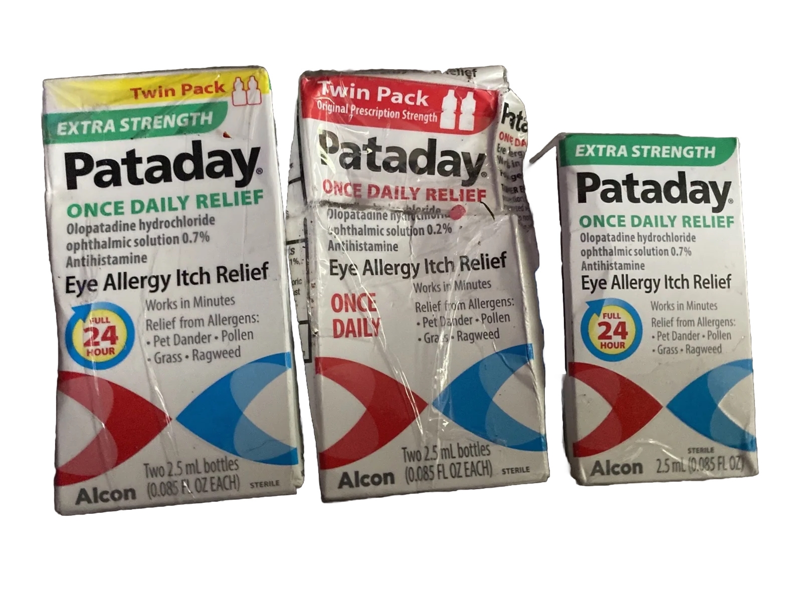 Alcon Pataday Once Daily Relief Eye Allergy Itch Relief Extra Strength ...