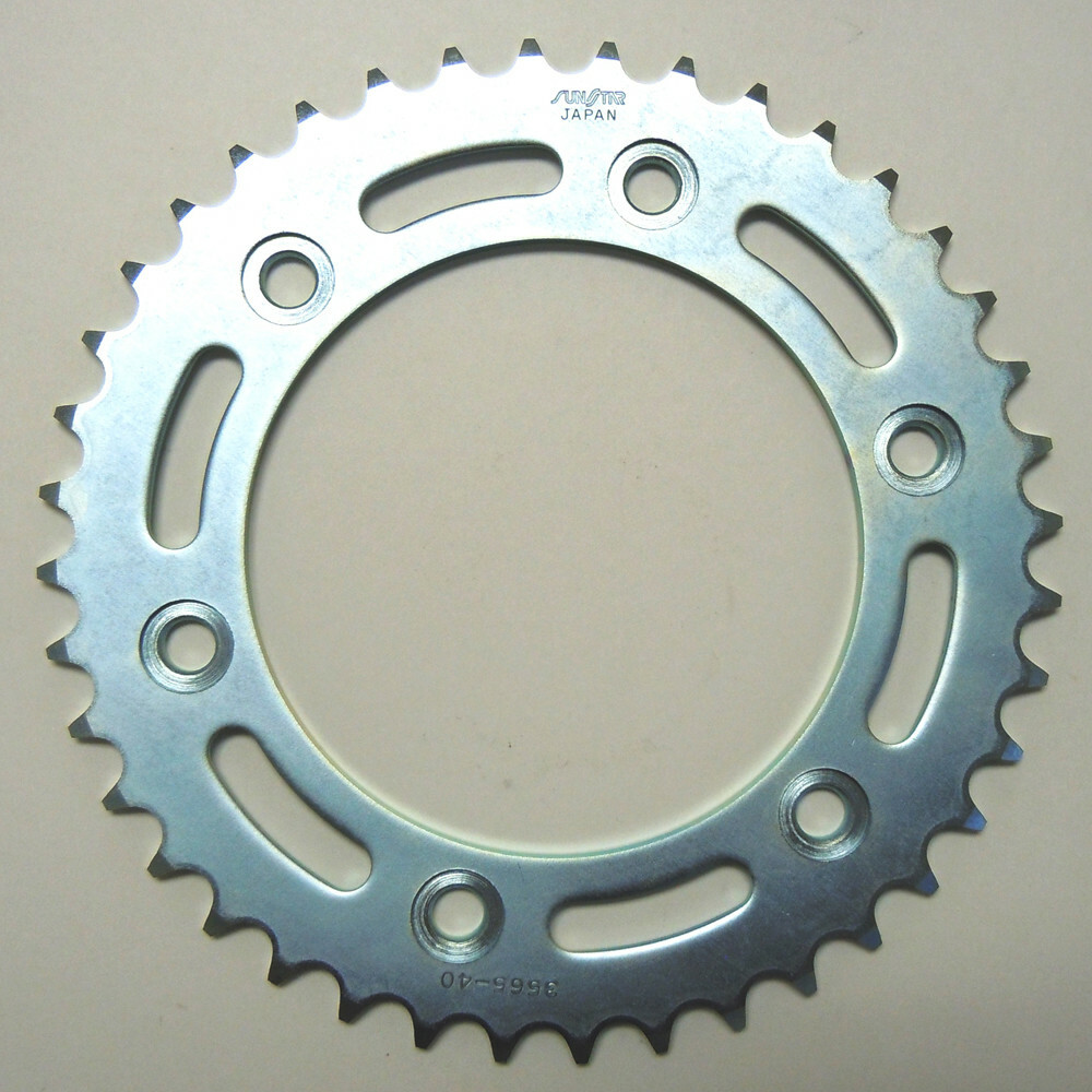 Sunstar Steel Rear Sprocket 40T 2-356540 | eBay