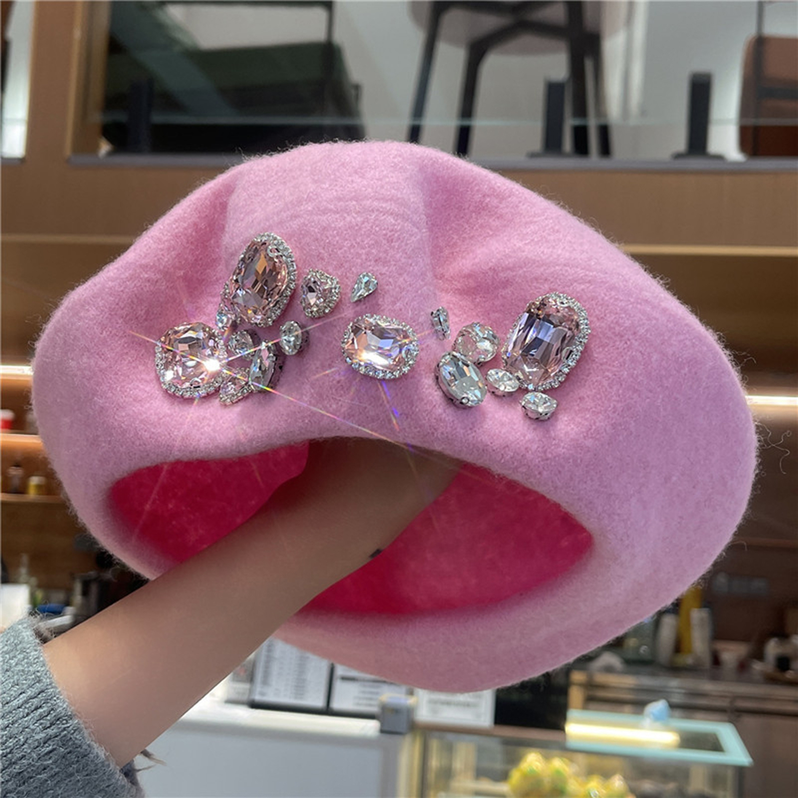 French Beret Thermal Keep Warm Protective Winter Beanie Wool | eBay