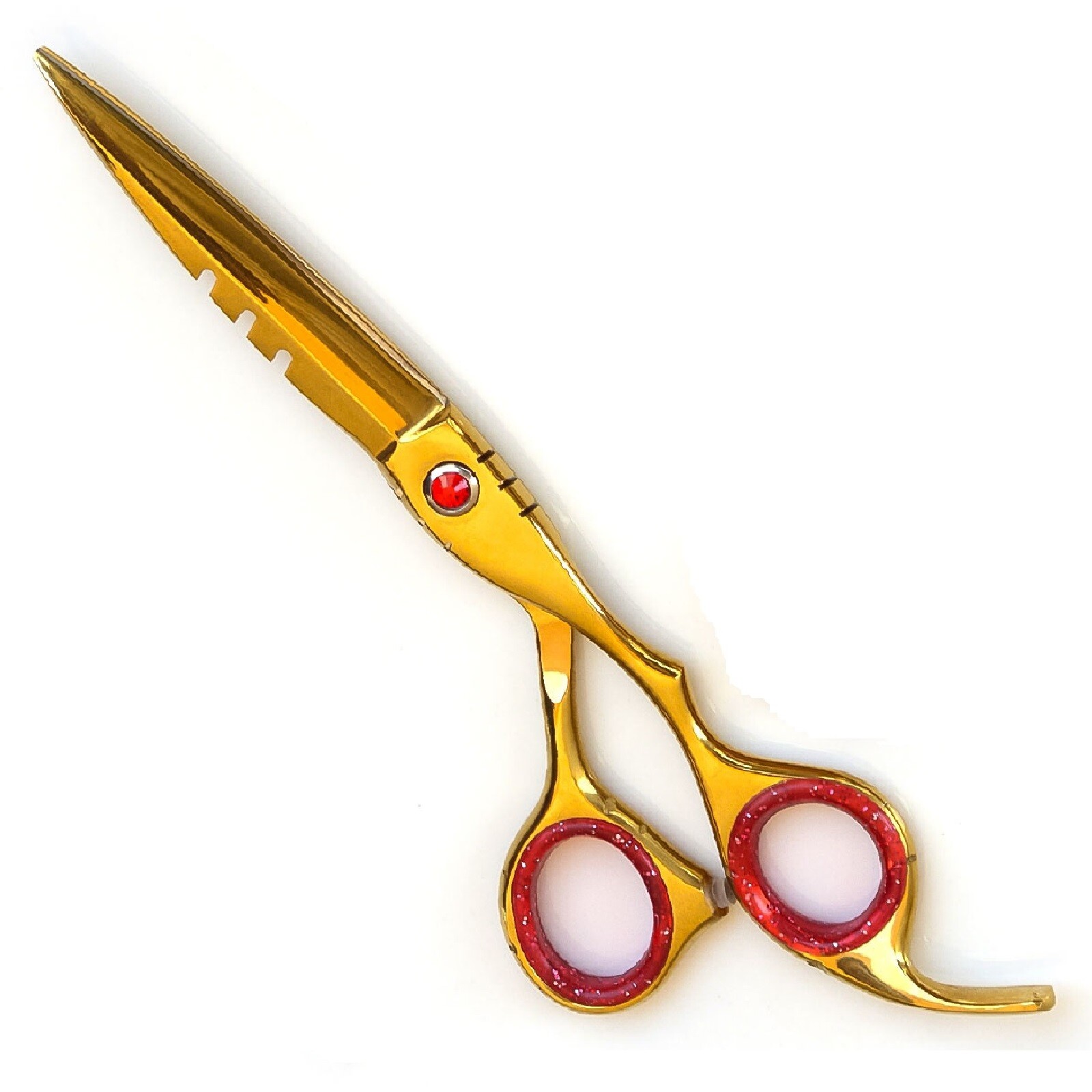 7" Professional Hair Cutting Japanese Scissors Thinner Barber Razor ...