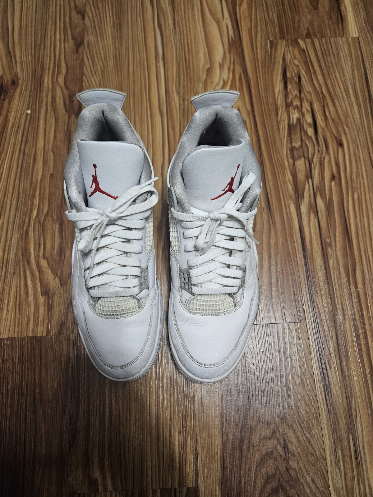 Nike Air Jordan 4 Retro Mid White Oreo Size 13 Shoes … - Gem