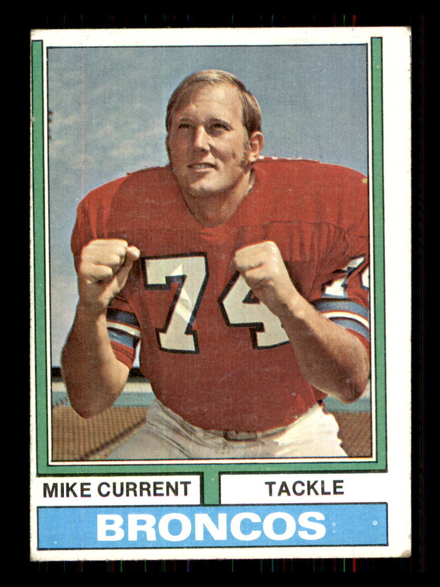 1974 Football Topps Mike Current Denver Broncos #453 1 | eBay