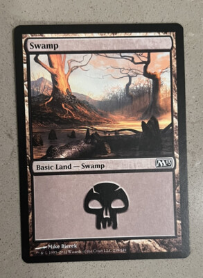 Magic the Gathering MTG Cards: Swamp Basic Land 2013 M13 239/249! | eBay
