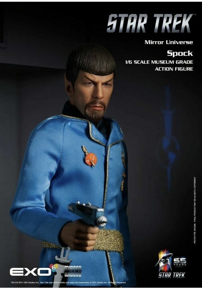 Exo-6 Star Trek: TOS Mirror Universe Spock 1:6 | eBay