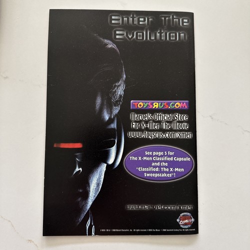 X-Men The Movie Special Prequel Edition (2000) Toys R Us Comic Book | eBay