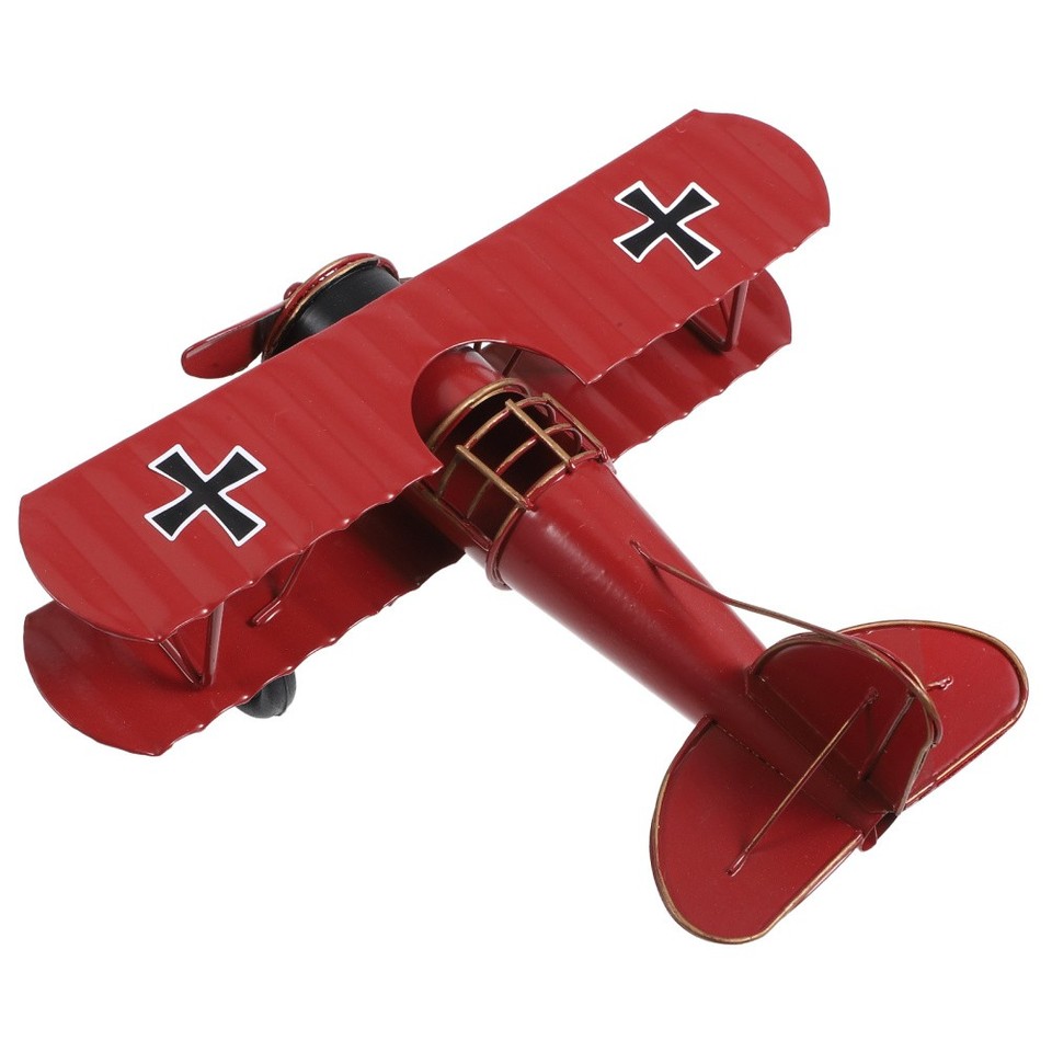 Wrought Iron Airplane Model Office Props Desktop Decoration Models Toy ...