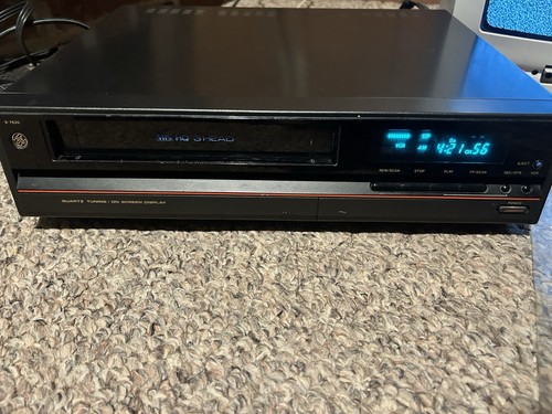 Vintage General Electric Vcr GE VHS Recorder Quartz Japan 80s 9-7620 ...