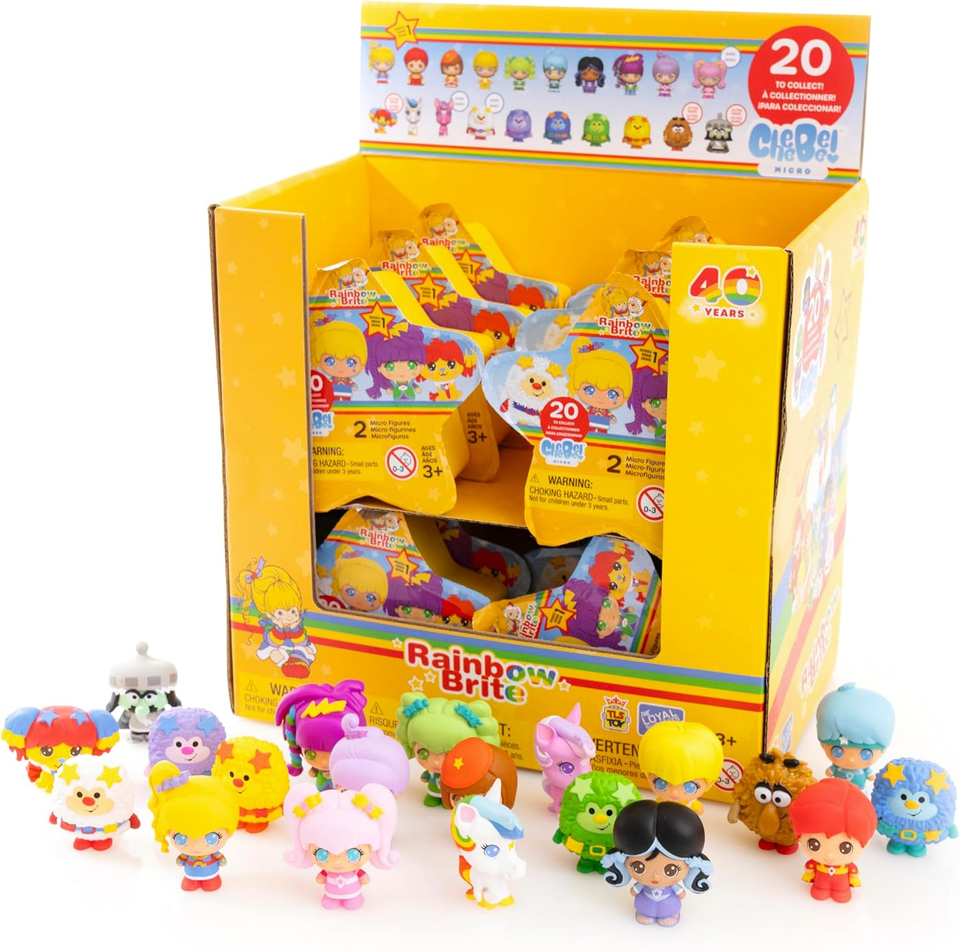 Rainbow Brite - 1.5 Inch Cheebee Figures Blind Box (1 Random Figure ...