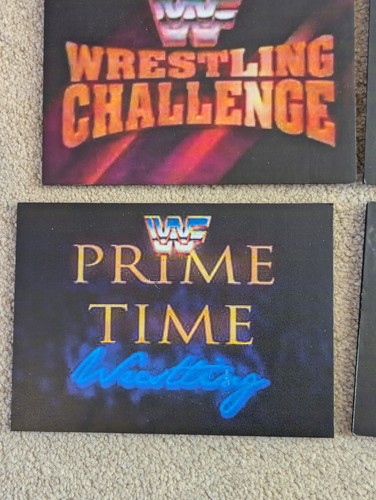 WWF Custom Logos/Signs - Hasbro WWE Mattel LJN Vintage | eBay