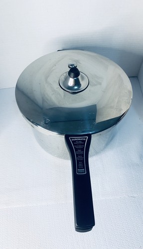 Kuhn Rikon Duromatic 5 L Stainless 18/10 Pressure Cooker Switzerland ...