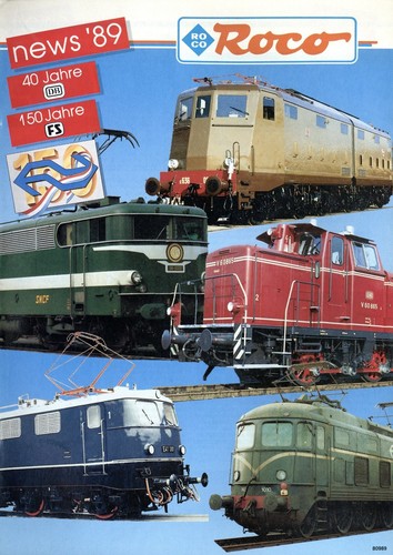 Roco Model Railways Brochure 1989 Model Railway Brochure Model Railway ...
