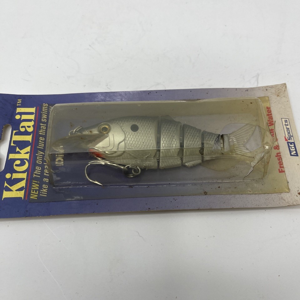 Kick Tail Dying Shad Swimbait Crankbait Natural Shiner Shad color bait ...