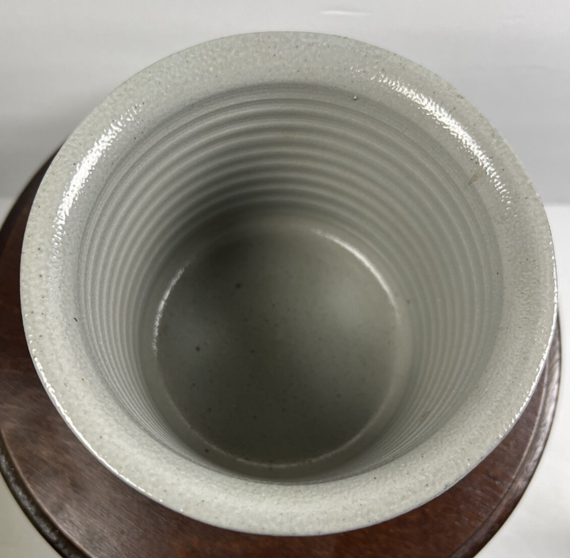 David Eldreth House & Pine Trees 1996 Pottery Stoneware PA Crock 5 ...